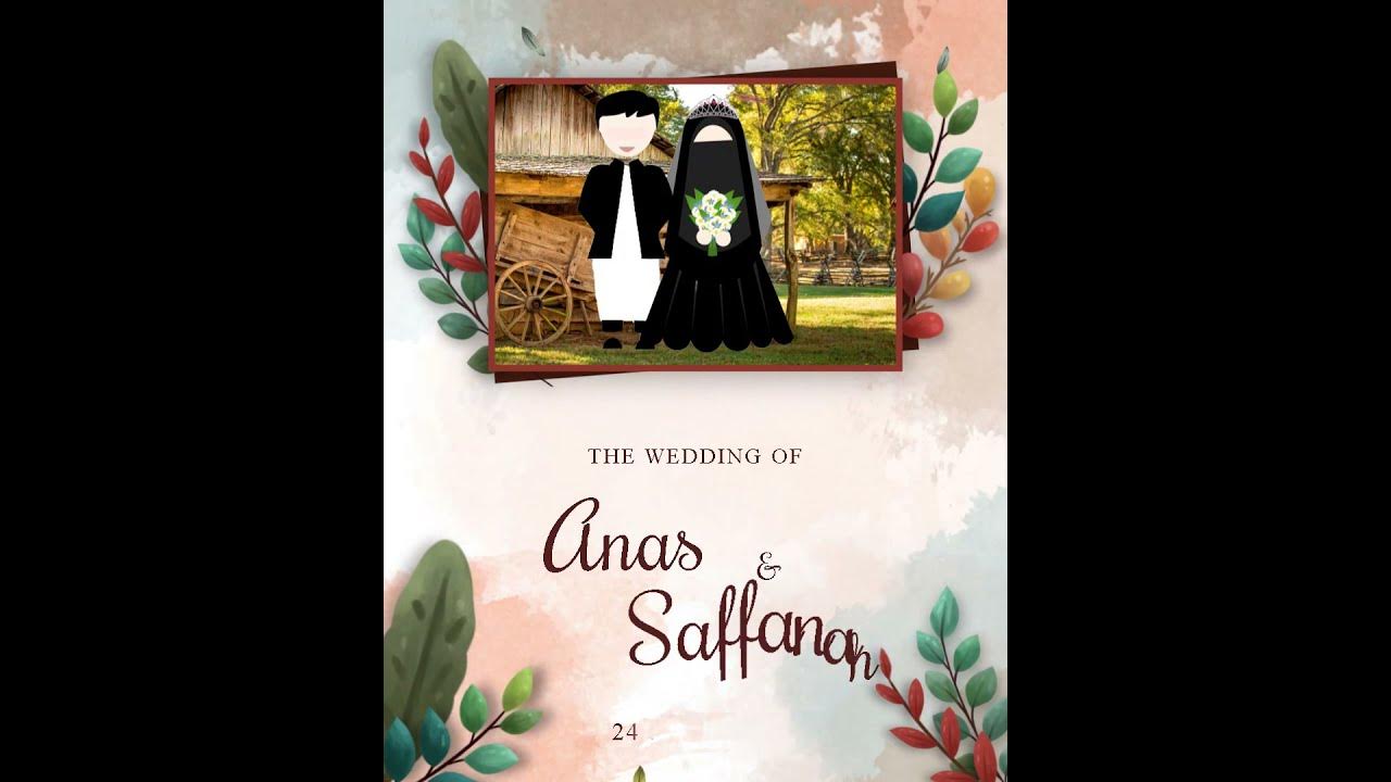 Wedding Anas Daud Rasyid, Lc & Saffanah Fasya Nasution - YouTube