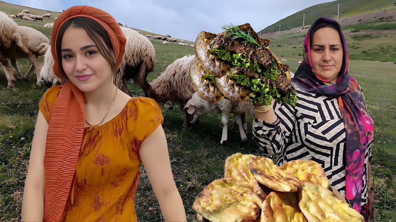 Explore the daily life in a remote Iranian mountain village:Nomadic ...