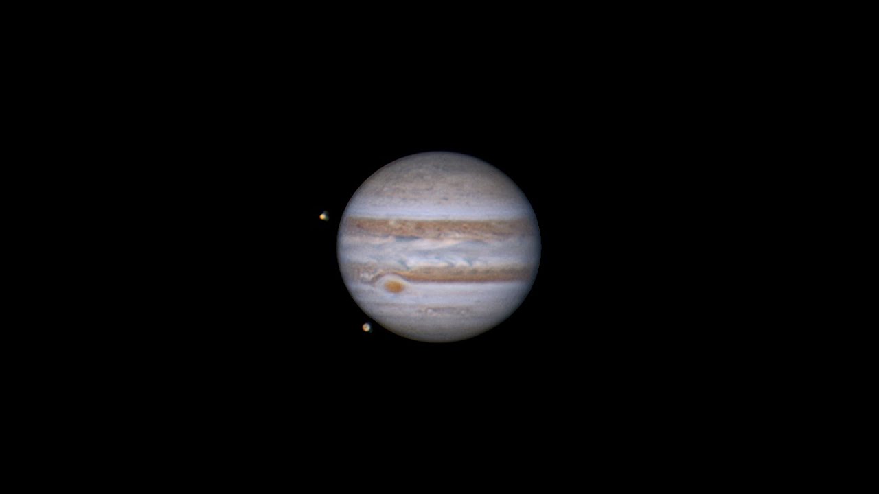 Transit and Occultation of Jupiter's Moons - YouTube