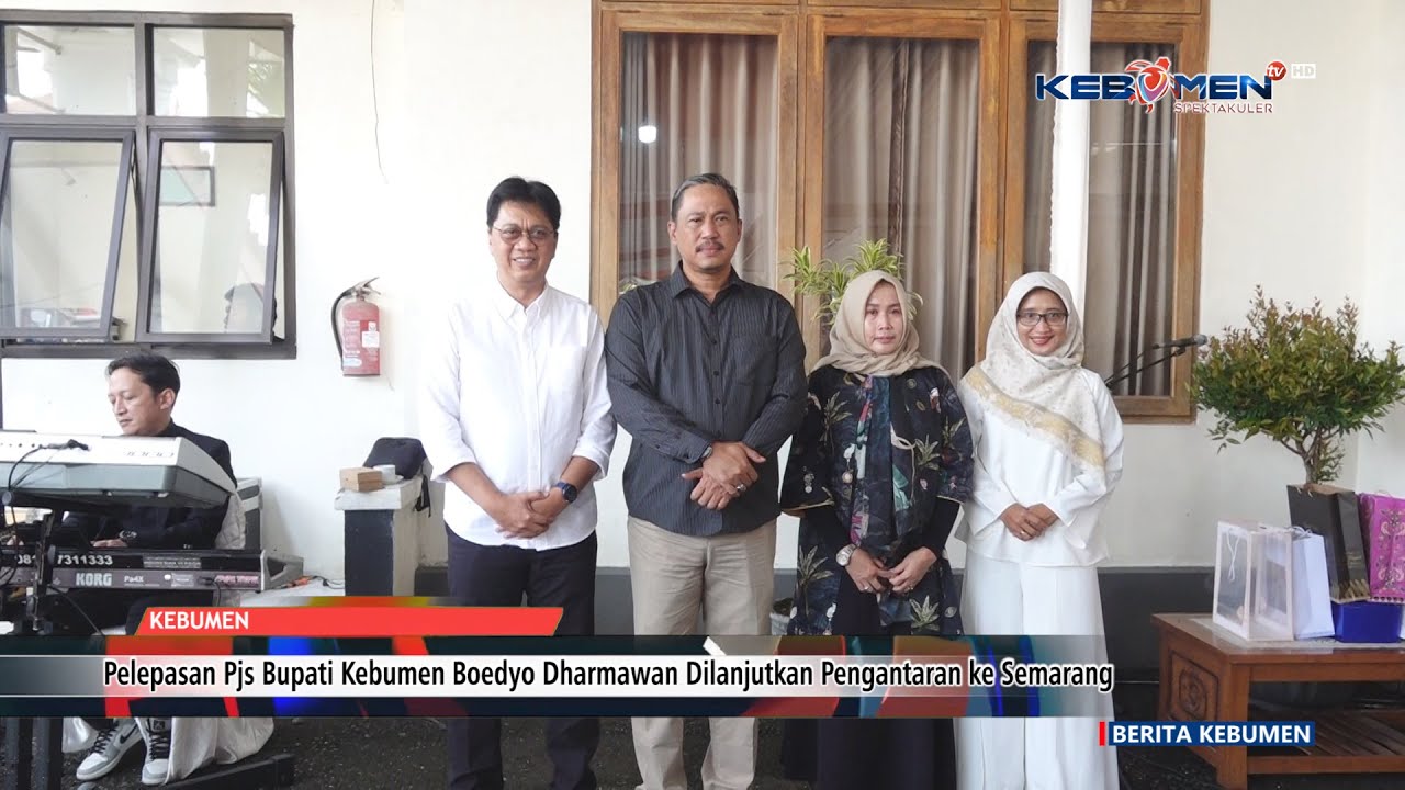 Pelepasan Pjs Bupati Kebumen Boedyo Dharmawan Dilanjutkan Pengantaran ...