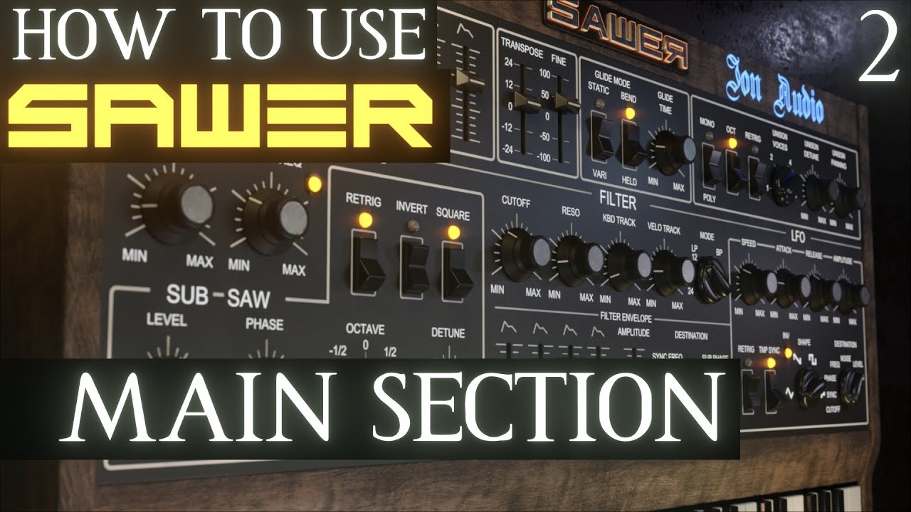 Sawer Tutorial PART 2 Main Section | FL Studio Tutorial - YouTube