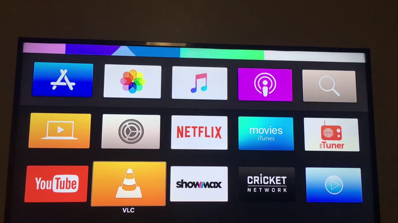 Apple TV 4th Gen with OS 11 Voiceover direct touch demo - YouTube
