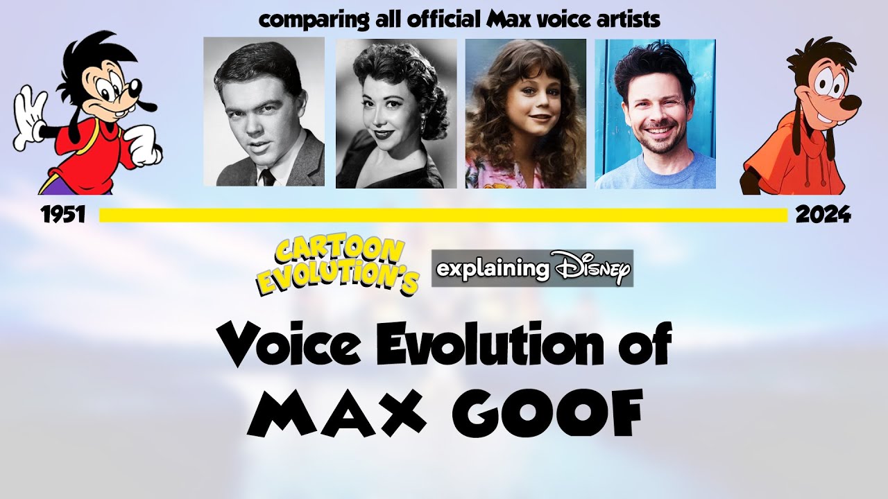 Voice Evolution of MAX GOOF - 74 Years Compared & Explained | CARTOON ...