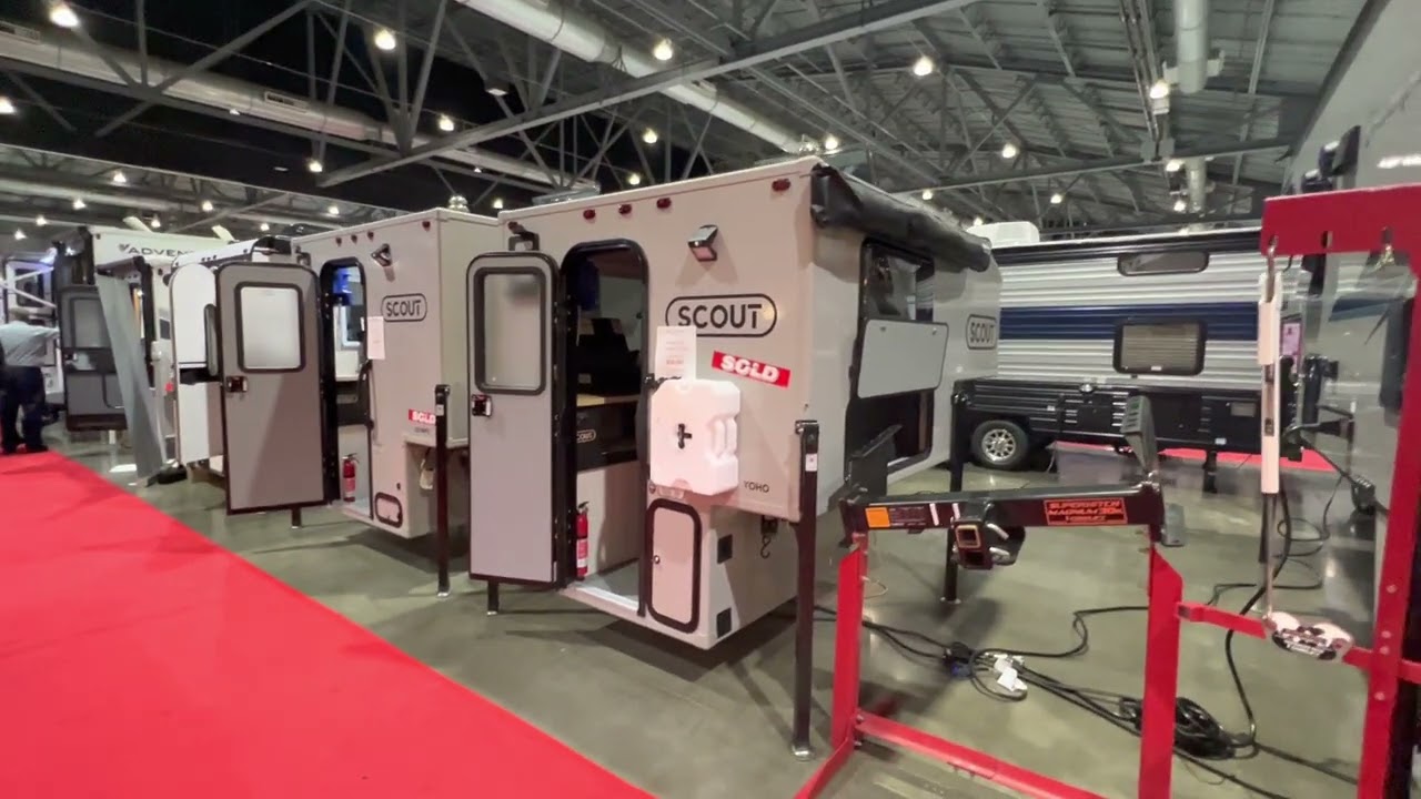 RV show in Portland, OR. Scout Olympic and Yoho. March 2022. - YouTube