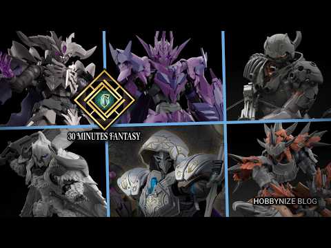 BANDAI Hobby New Item Info. 30 MINUTES FANTASY [January to March 2027 Release]