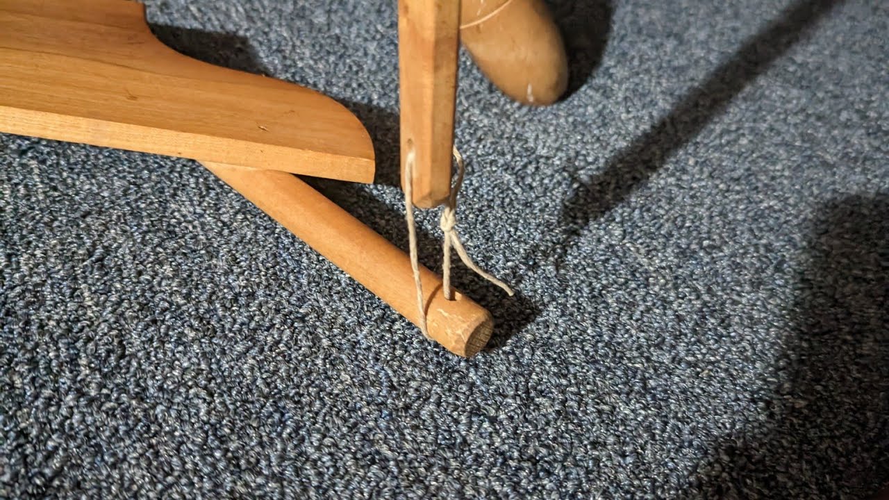 Fixing the Footman/treadle tie - YouTube