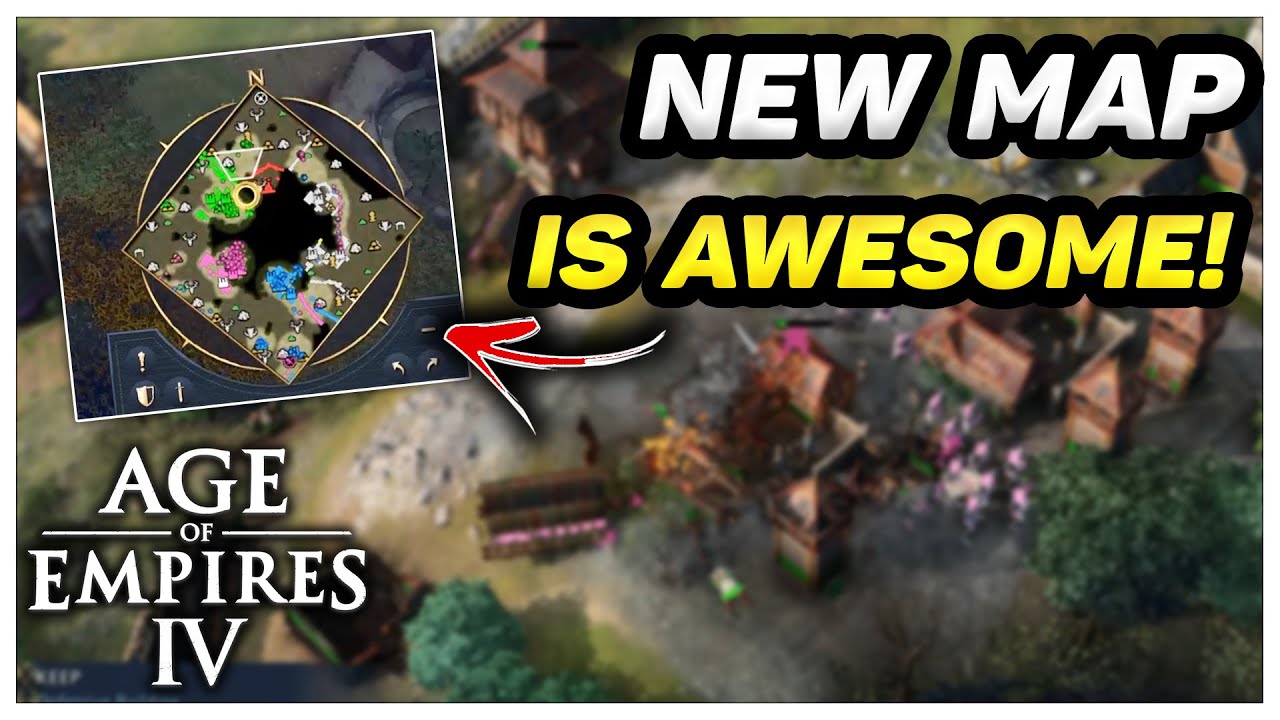 The NEW MAPS in Age of Empires 4 are AWESOME! - YouTube