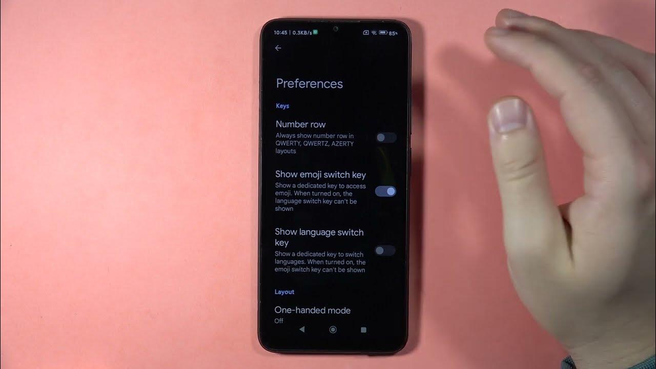 Redmi 13C: Enable Emoji Button on Keyboard - YouTube