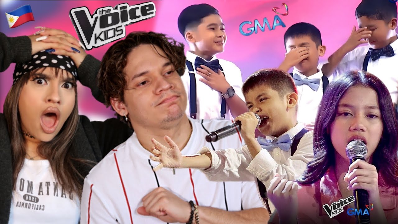 These Filipino KIDS are INSANE SINGERS!! Latinos react to The voice ...