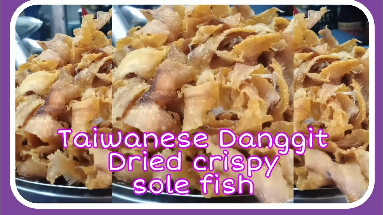Dried Crispy Fried Sole Fish/Taiwanese Danggit - YouTube