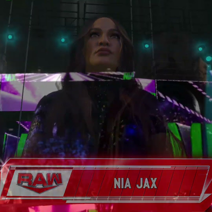 Nia Jax Wwe Wweraw Wwe2k24 Wwesuperstar Niajax Entrance Shorts Short Attire Youtube