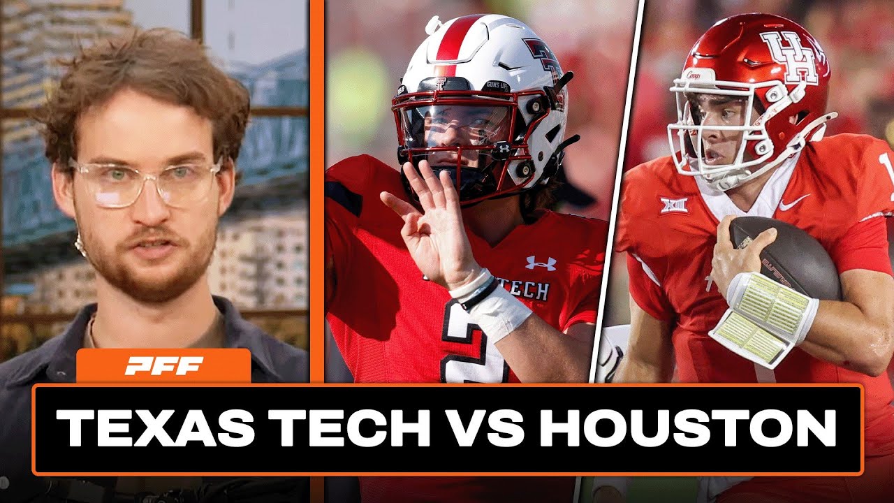 Texas Tech vs. Houston Preview & Prediction | PFF College Football Show ...