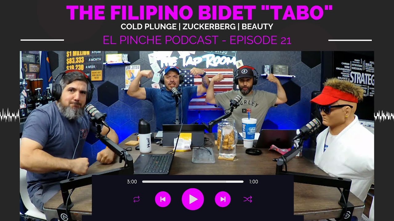 El Pinche Podcast Ep 21: The Cold Plunge, Zuckerberg's Blue Belt, and ...