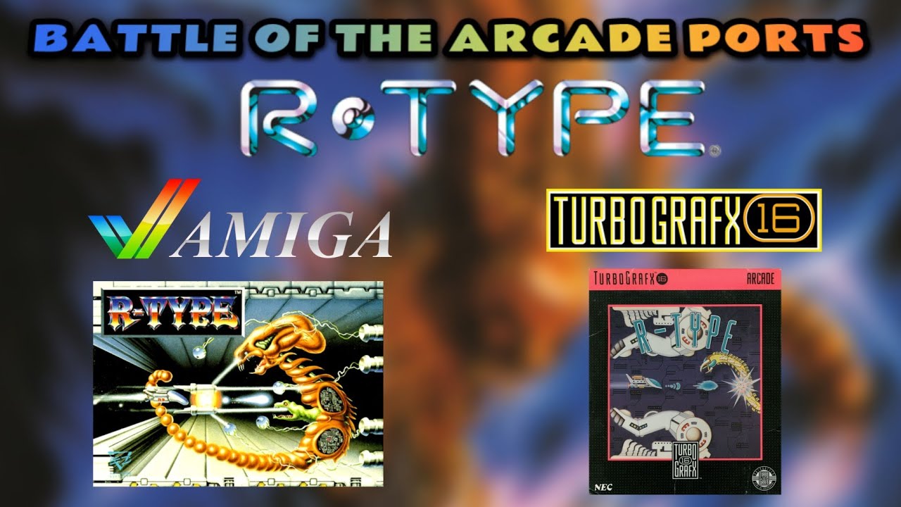 Battle of the Arcade Ports - R-Type - Amiga V TurboGrafx - YouTube