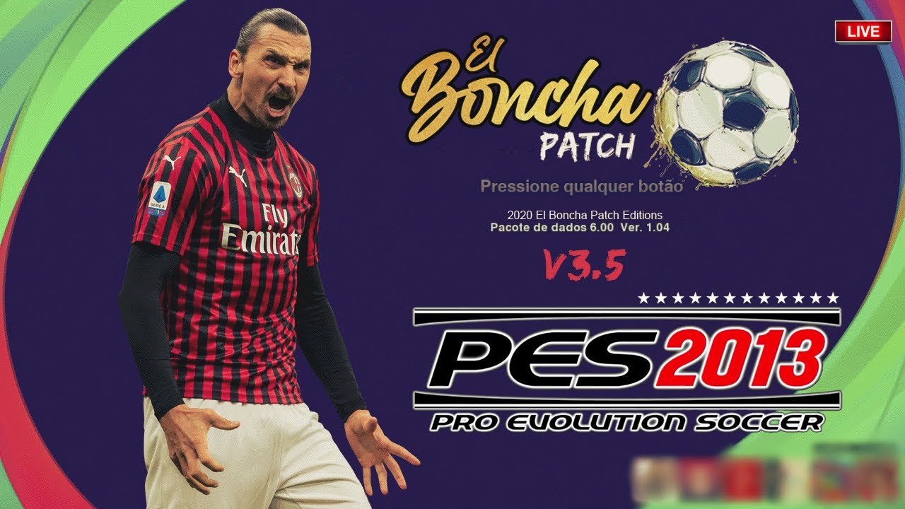 PES 2013 PATCH SEASON 2021 PS3 PKG - YouTube