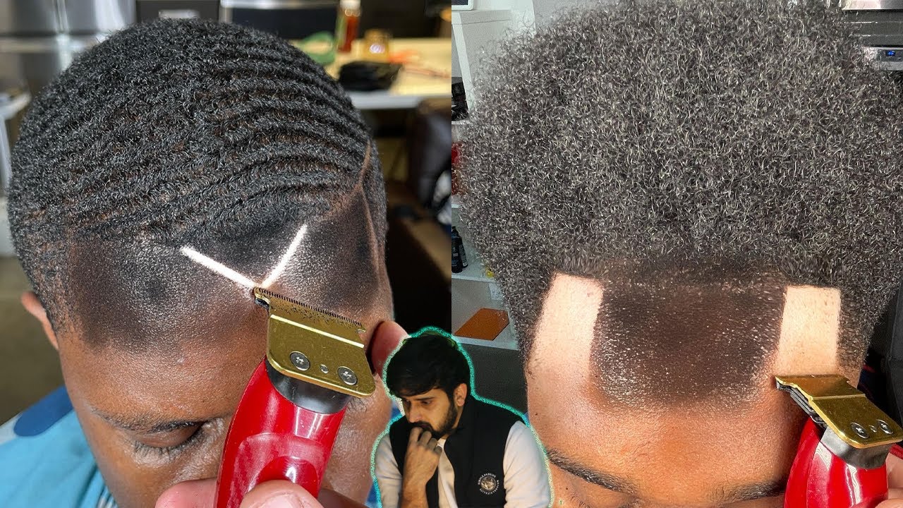 Big Chops Transformation ★ Lineup Haircuts x Taper Fade ★ - YouTube