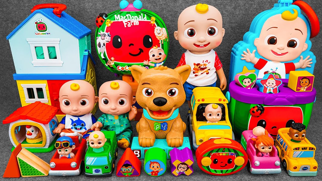 79 Minutes COCOMELON Collection Unboxing - Satisfying Unboxing | ASMR ...