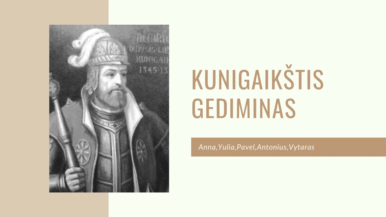 Kunigaikštis Gediminas - YouTube