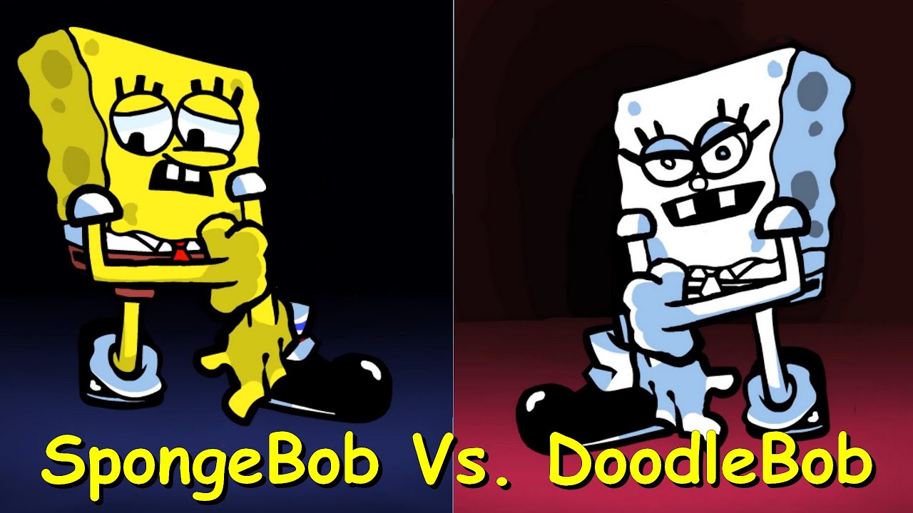 Friday Night Funkin': SpongeBob Vs DoodleBob - Chaos Nightmare Cover ...
