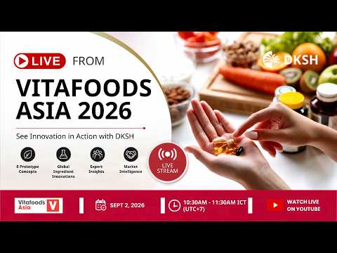 DKSH Live At Vitafoods Asia 2026 | Longevity, Powered By Functional Ingredients