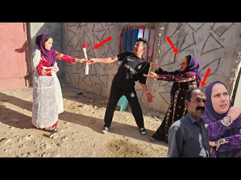 Conflict between two women and a man to impose forced love