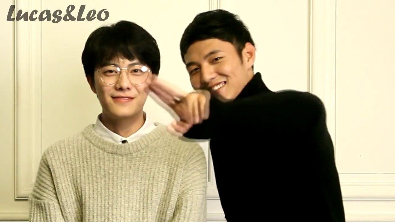 [allproducer] 중국배우 china actors lucas-루카스-야오왕 & leo-레오-양예밍 한국뚱뚱 ...