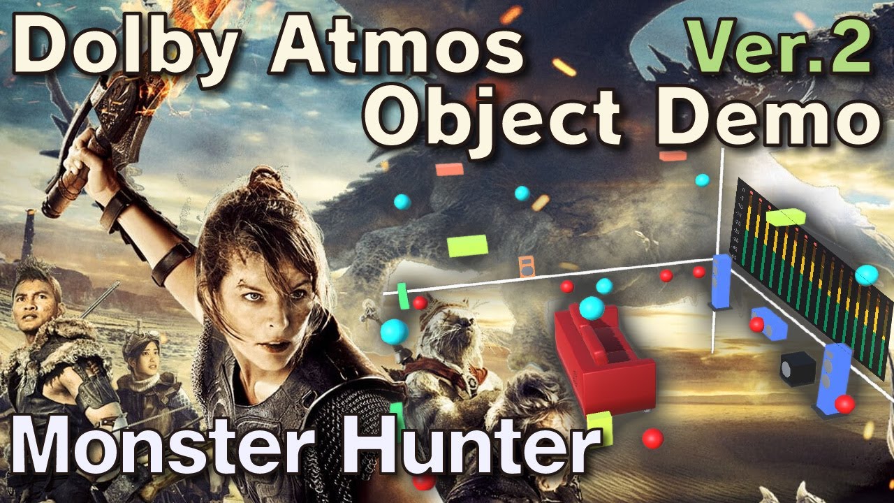 Monster Hunter |Ver.2| Dolby Atmos Object Demo (Cavern Driver) - YouTube