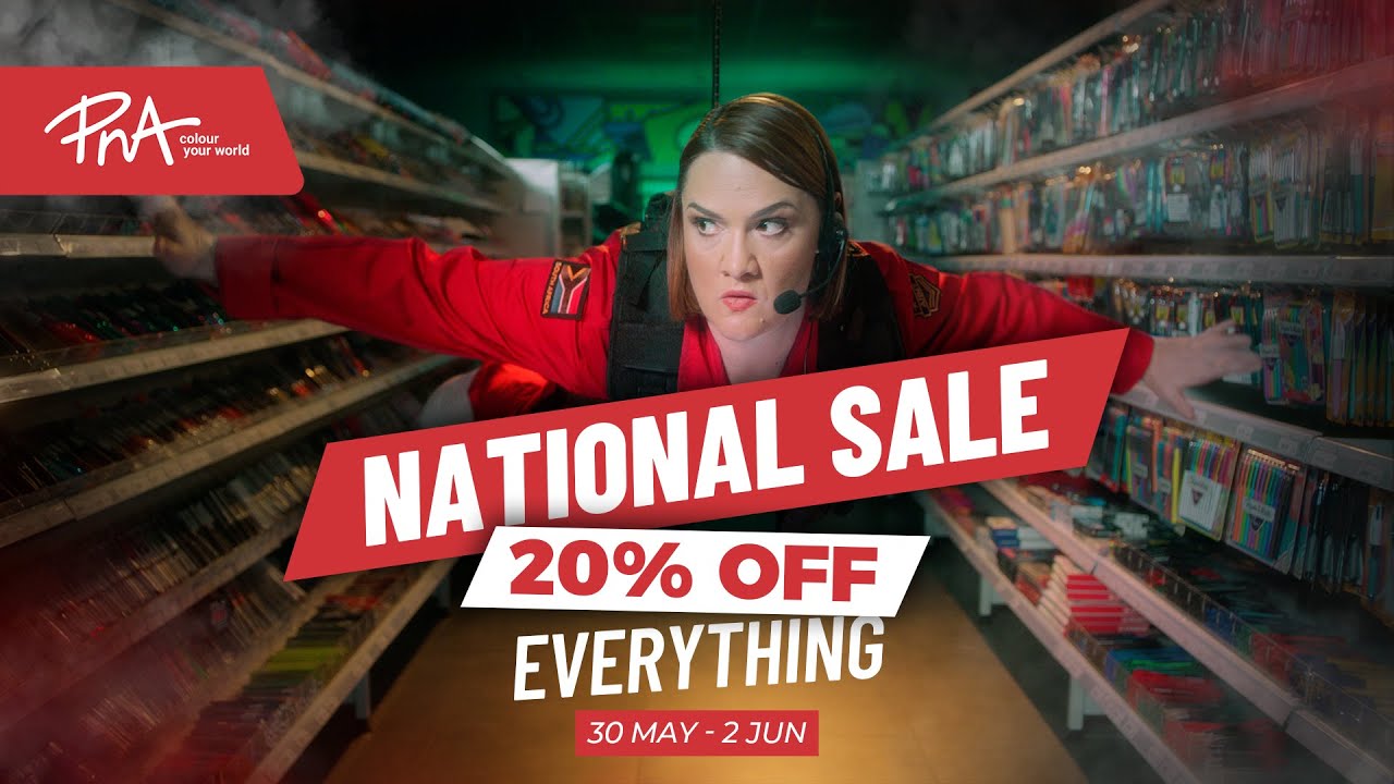 PNA | National Sale | 20% OFF ON EVERYTHING! - YouTube