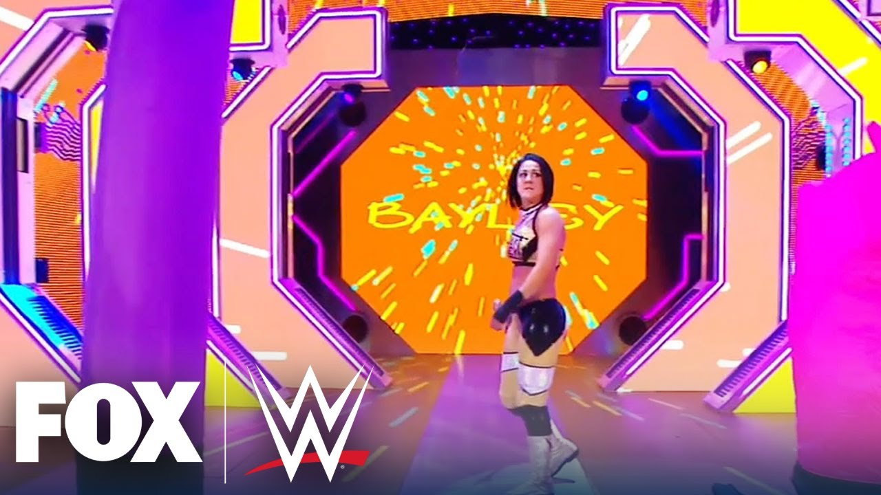 WWE Backstage crew react to Women's champ Bayley's shocking new look ...