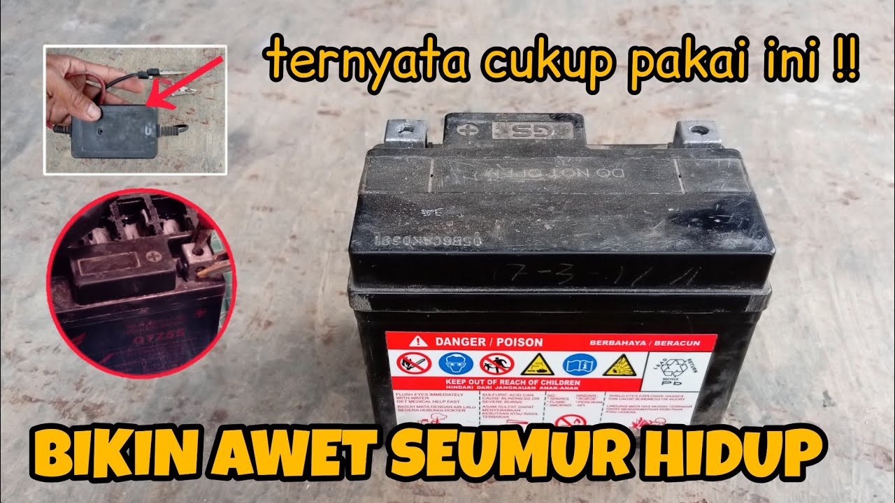 ALAT ini buat mengatasi aki ngedrop/ ga bisa simpan SETRUM @hartono ...