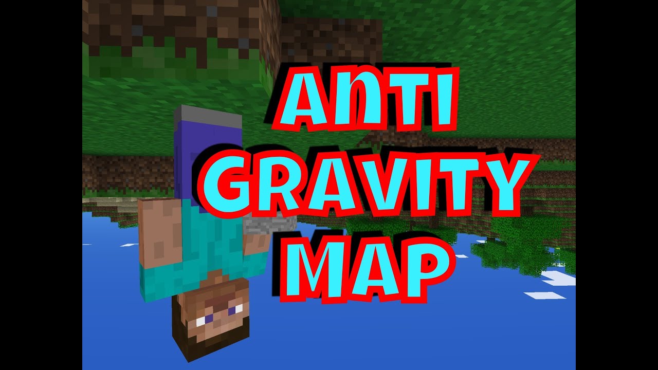 Minecraft PE - Anti Gravity Map Review - YouTube