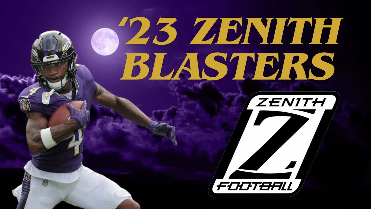 Extended Look at 2023 Zenith Football Blasters (LOADED With Memorabilia ...