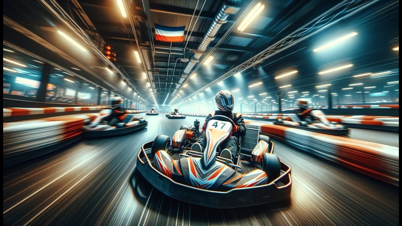 GoKart durch Race Planet Delft - POV - Round 1 - YouTube