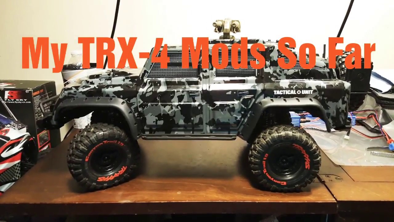TRX-4 MODS something different - YouTube