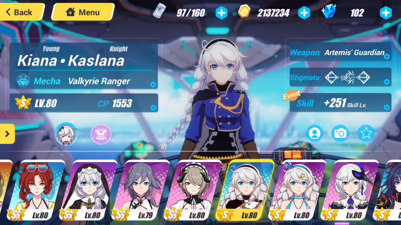 All characters Valkiry | Honkai Impact 3 Sea - YouTube