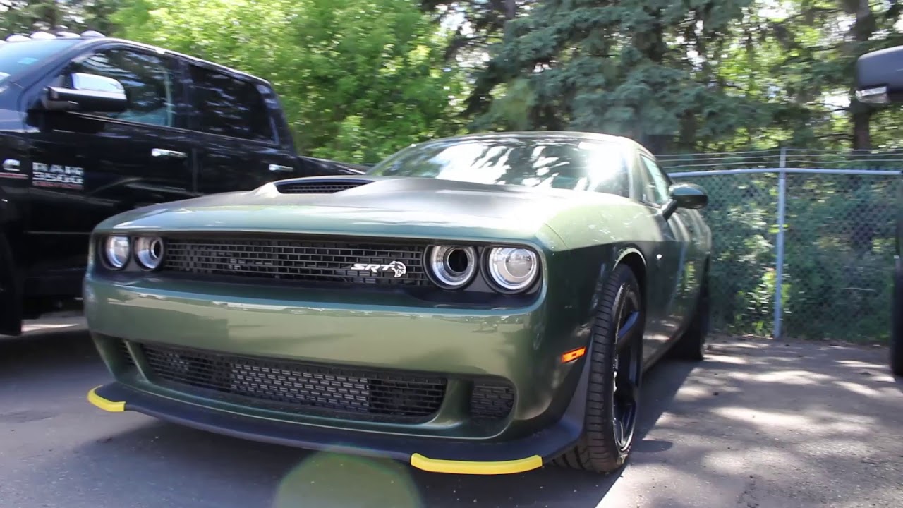 2018 Dodge Challenger SRT Hellcat Supercharged in F8 Green | Share Your ...