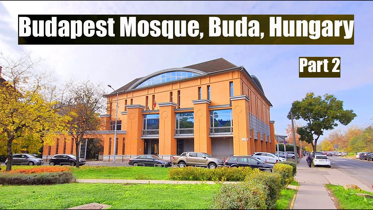 🇭🇺 Budapest Mecset Mosque. The Largest Masjid in Budapest, Hungary. # ...