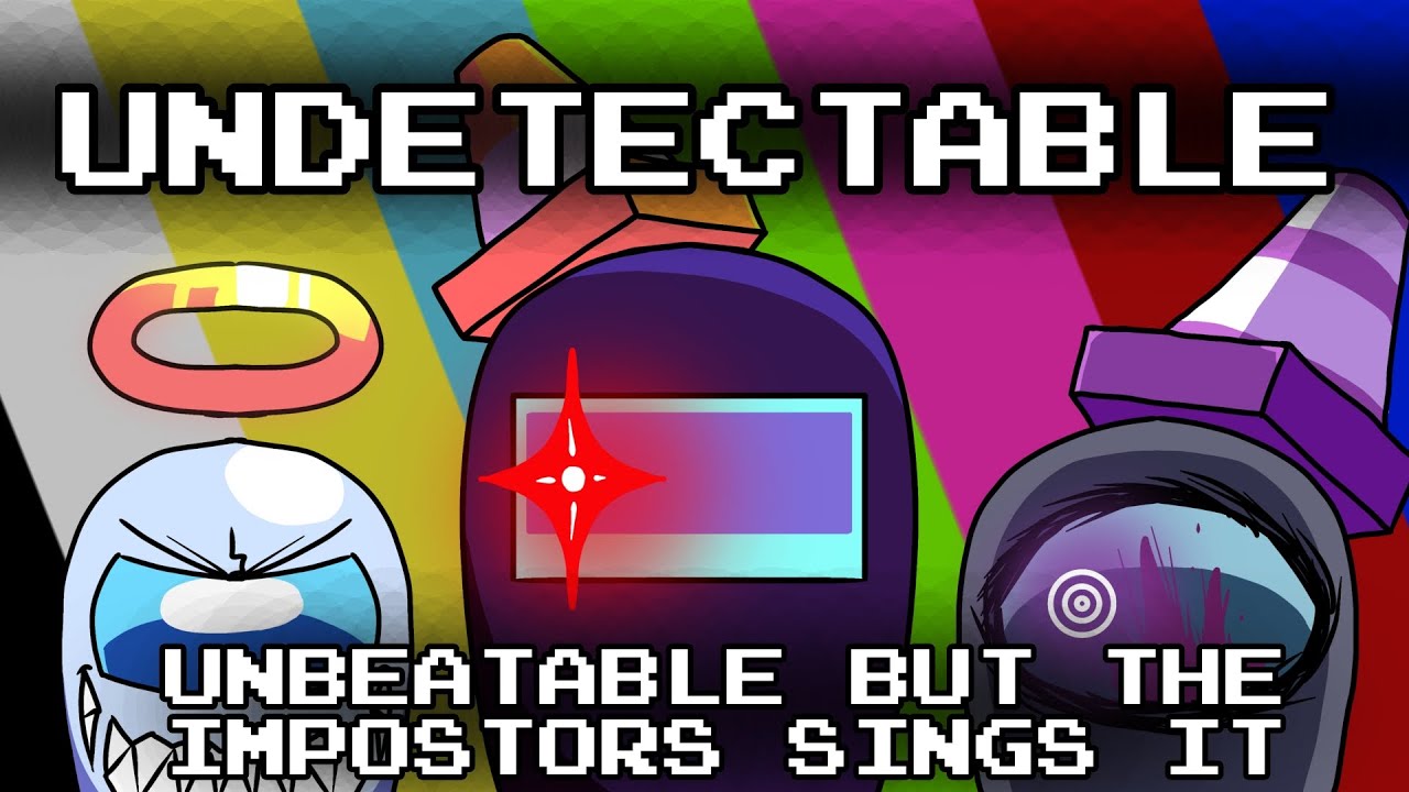 UNDETECTABLE || Unbeatable but Black, White and Gray sings it (FNF ...