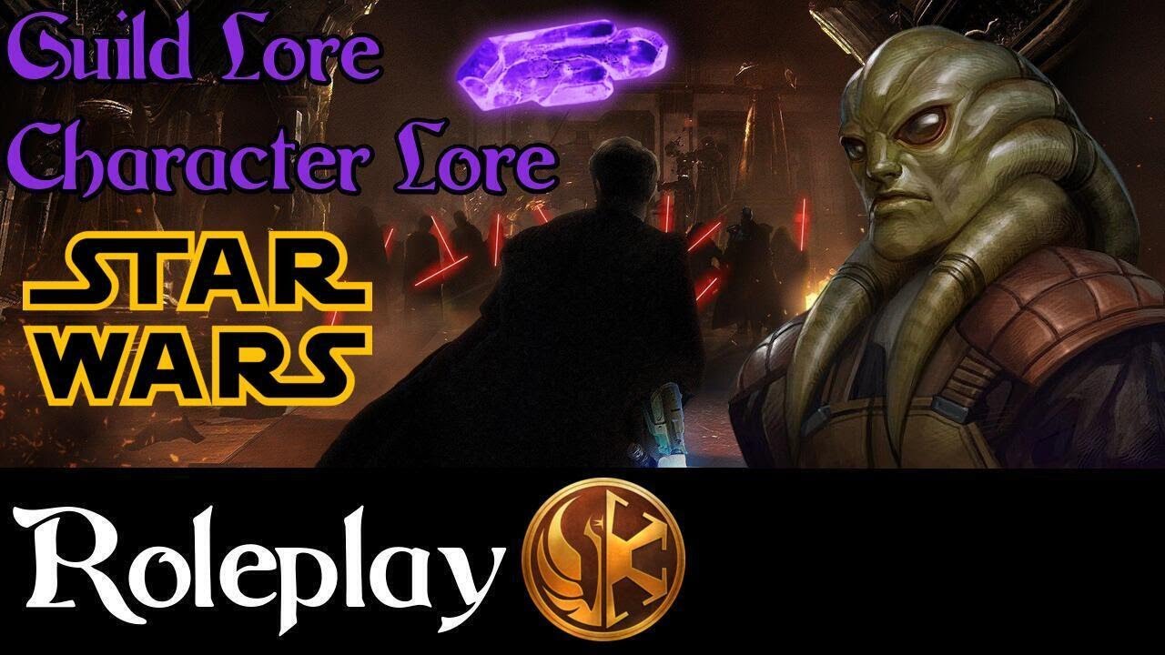 SWTOR Part 0 Guild Roleplay and Character Creation - YouTube
