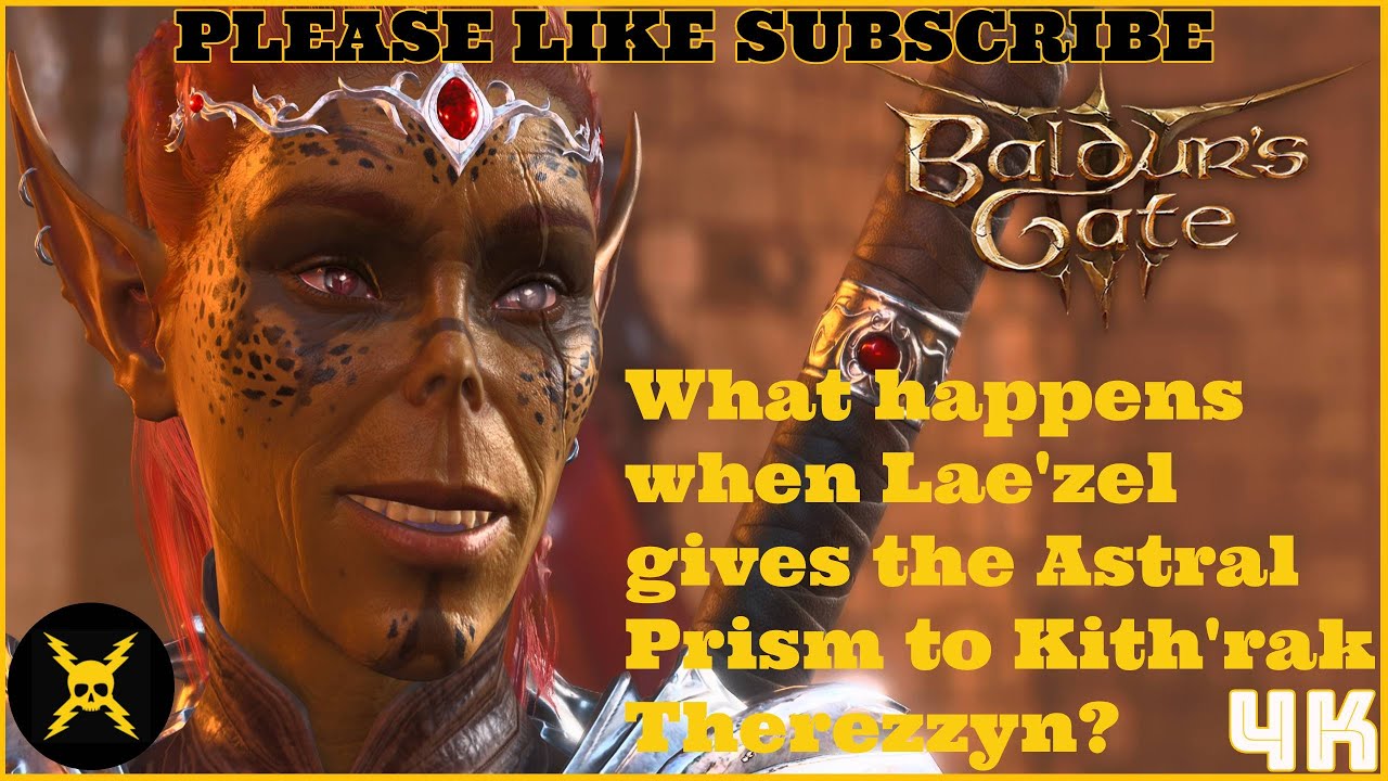 Baldur's Gate 3: What happens when Lae'zel gives the Astral Prism to ...