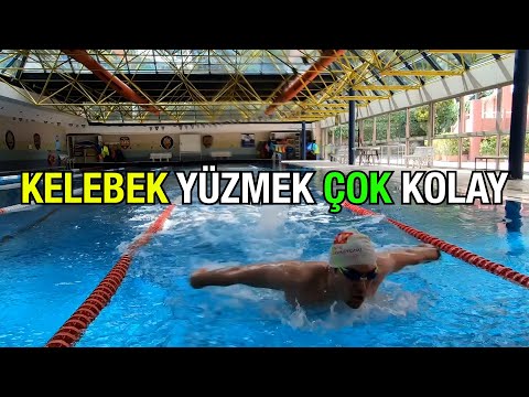 Kelebek Stil Yüzmek Çok Kolay