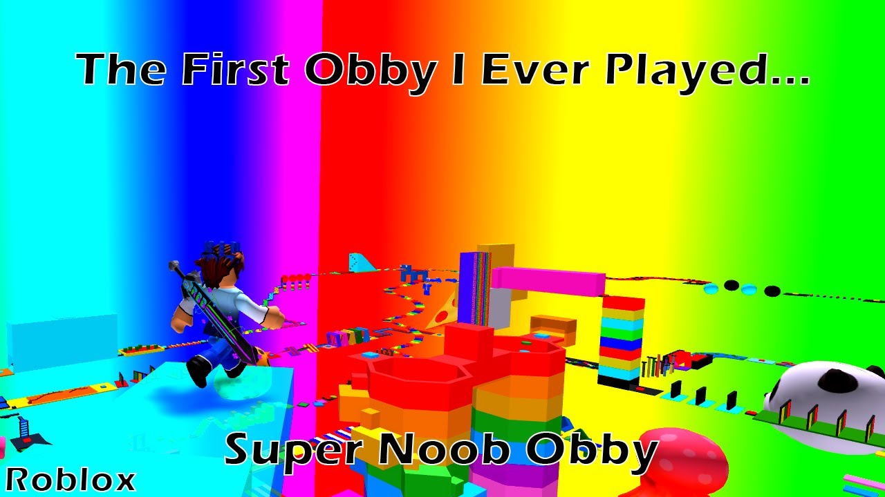 Replaying the First Obby I Ever Played... (Roblox - Super Noob Obby ...