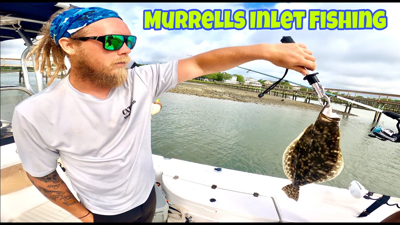 SALT WATER FISHING | MURRELLS INLET - YouTube