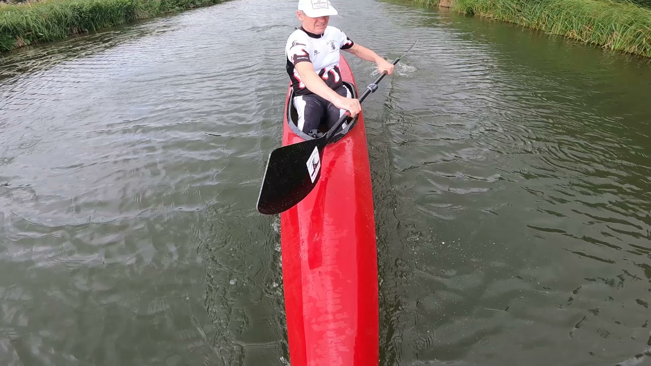 Triplane paddle testing - front view - YouTube