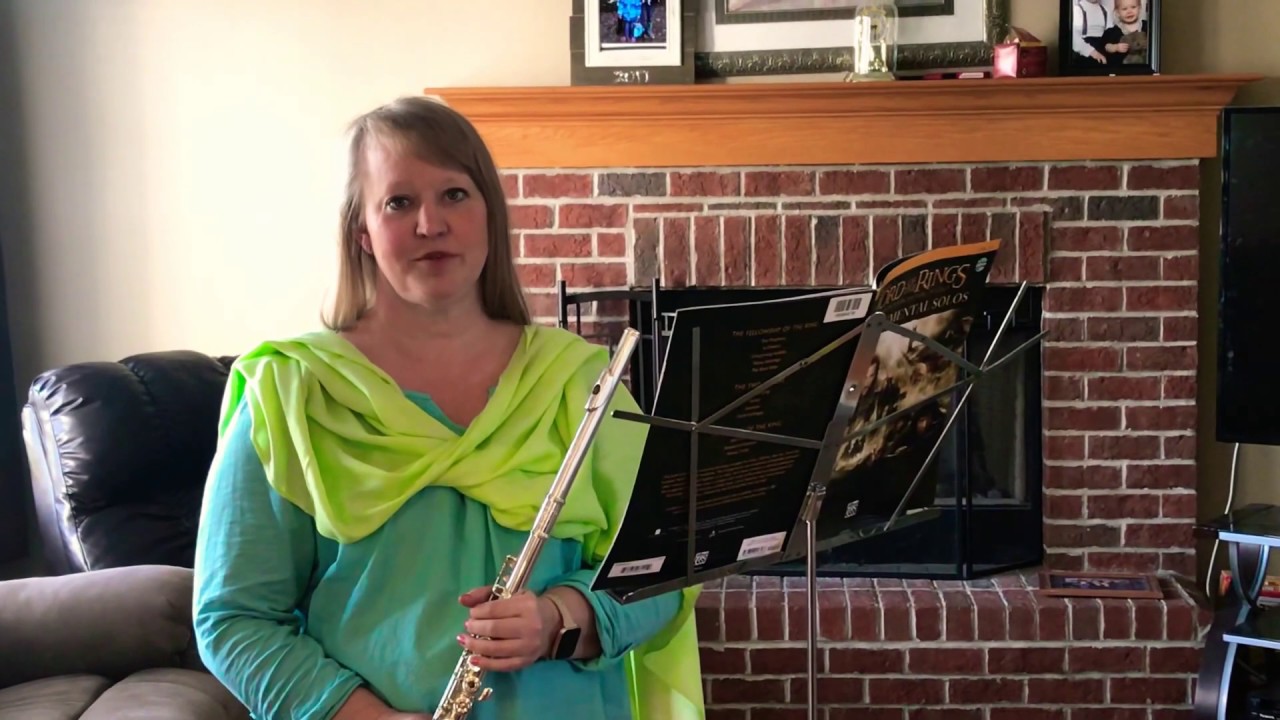 Solo Flute Lord of the Rings Concerning Hobbits - YouTube