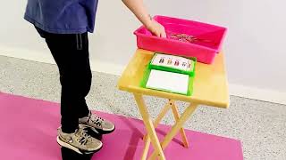 Paper Clip Task Card Balance Activity - Pink Oatmeal Shop