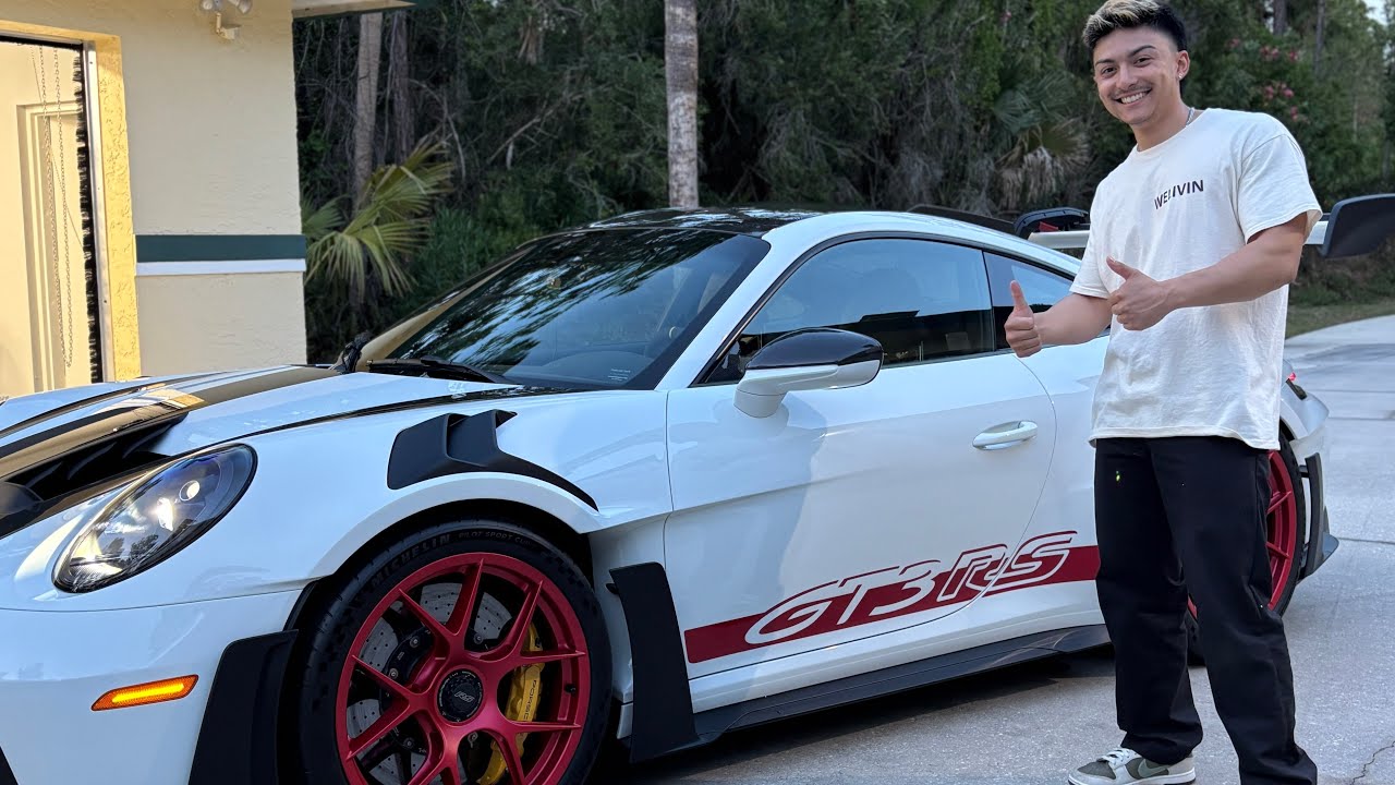 Part 3 Of Installing PPF ON ADAM LZ’S GT3 RS!! - YouTube