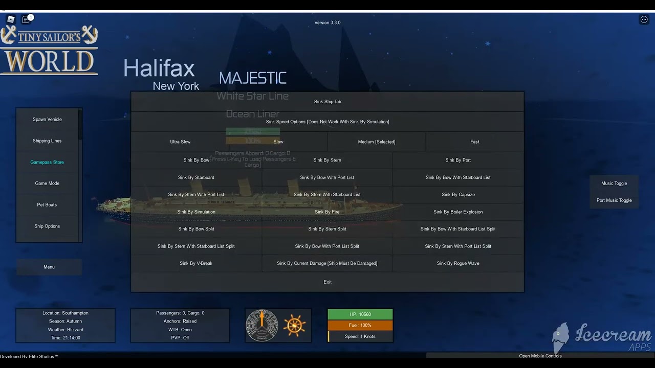 How to sink a ship In Tiny Sailors World - YouTube