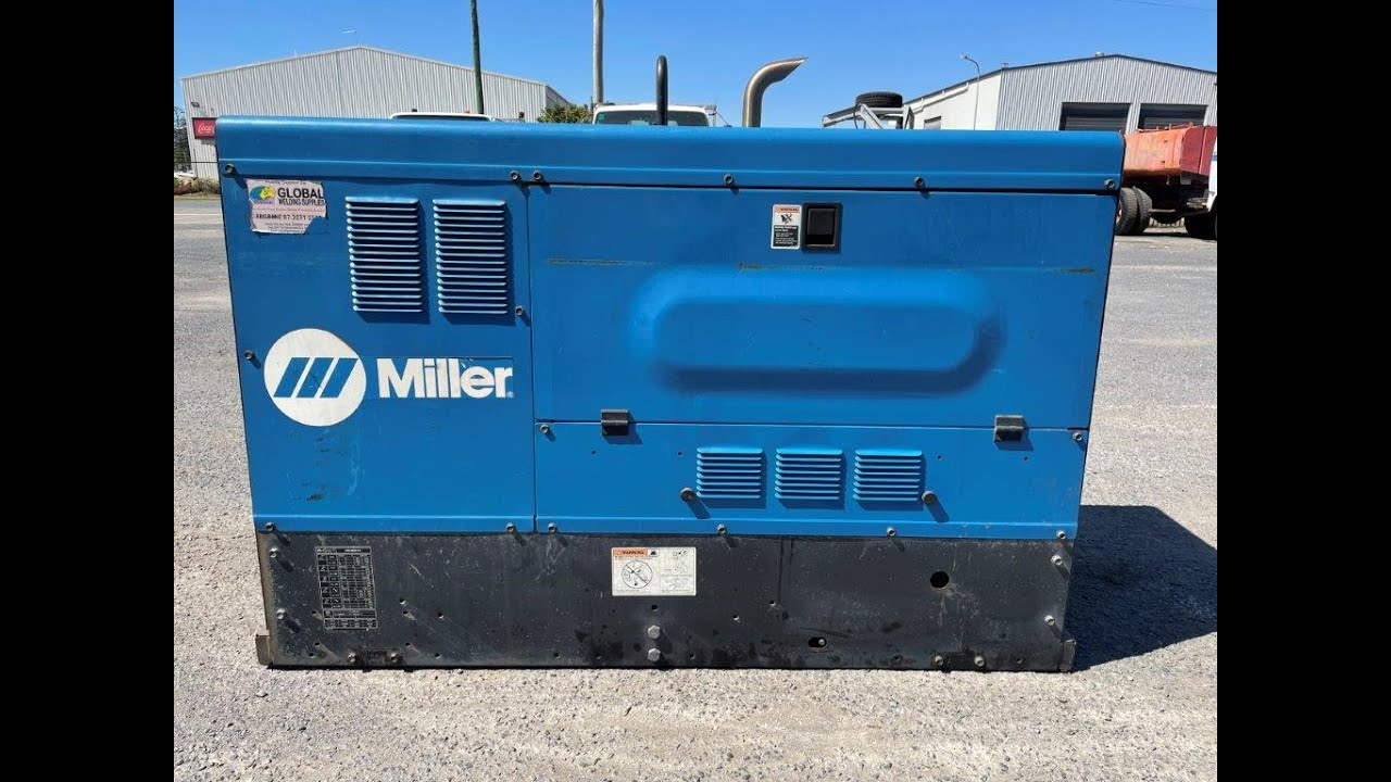 Miller Big Blue 600X DC Welder Generator - YouTube