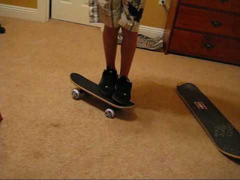 mini skateboarding tricks - YouTube